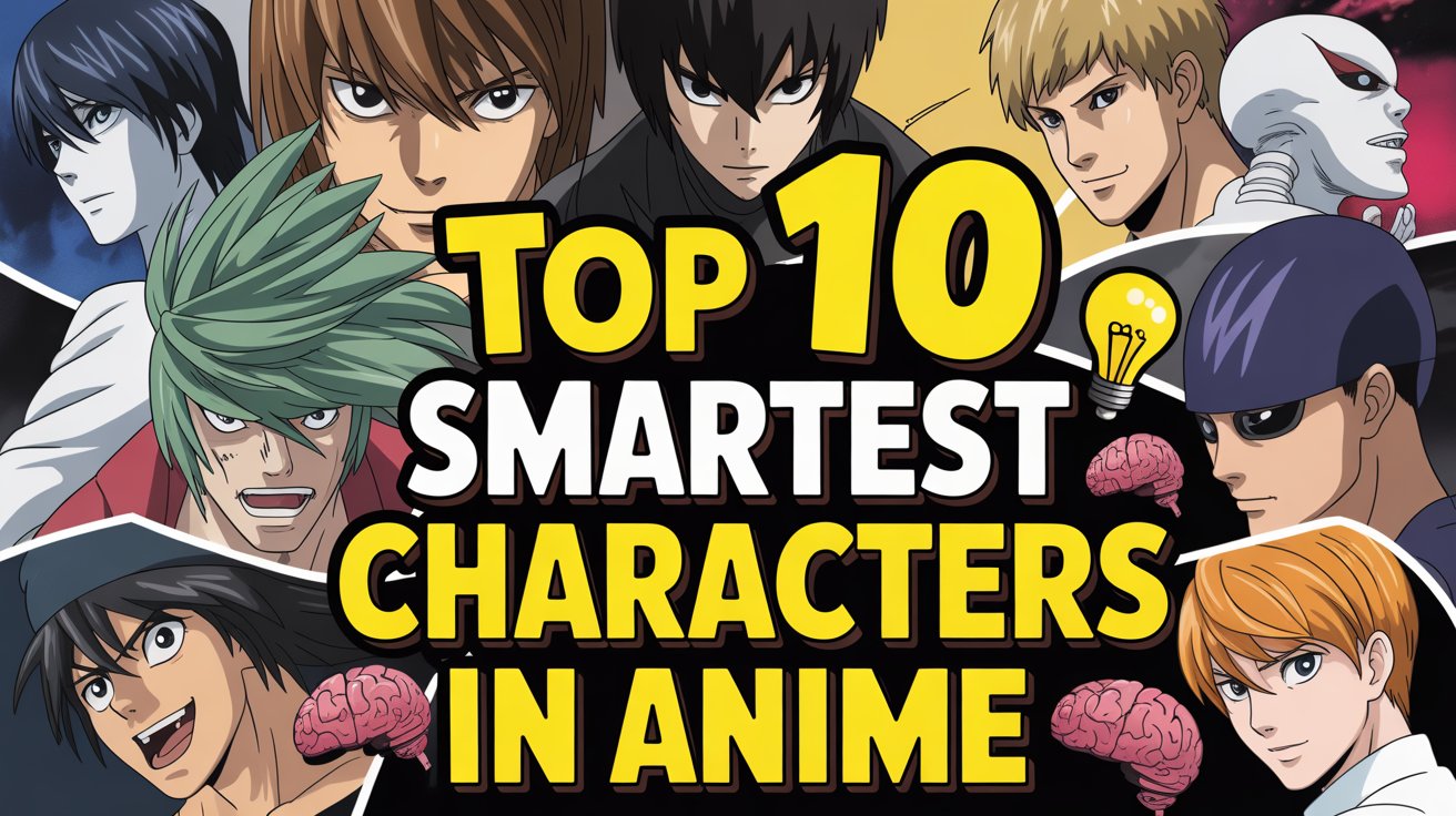 Top 10 Smartest Characters in Anime - Indian Anime Club