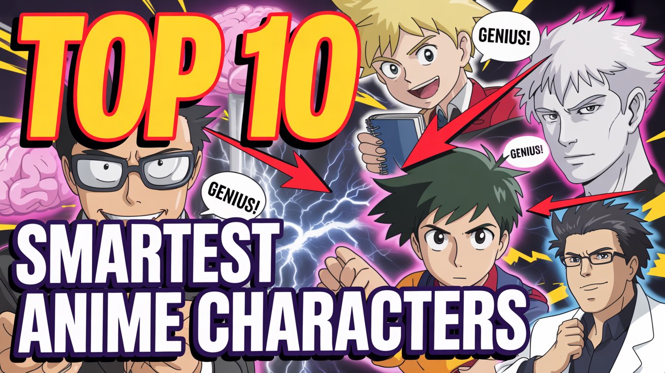 Top 10 Smartest Characters in Anime - Indian Anime Club
