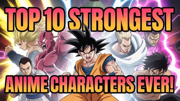 Top 10 Strongest Anime Characters Ever - Indian Anime Club