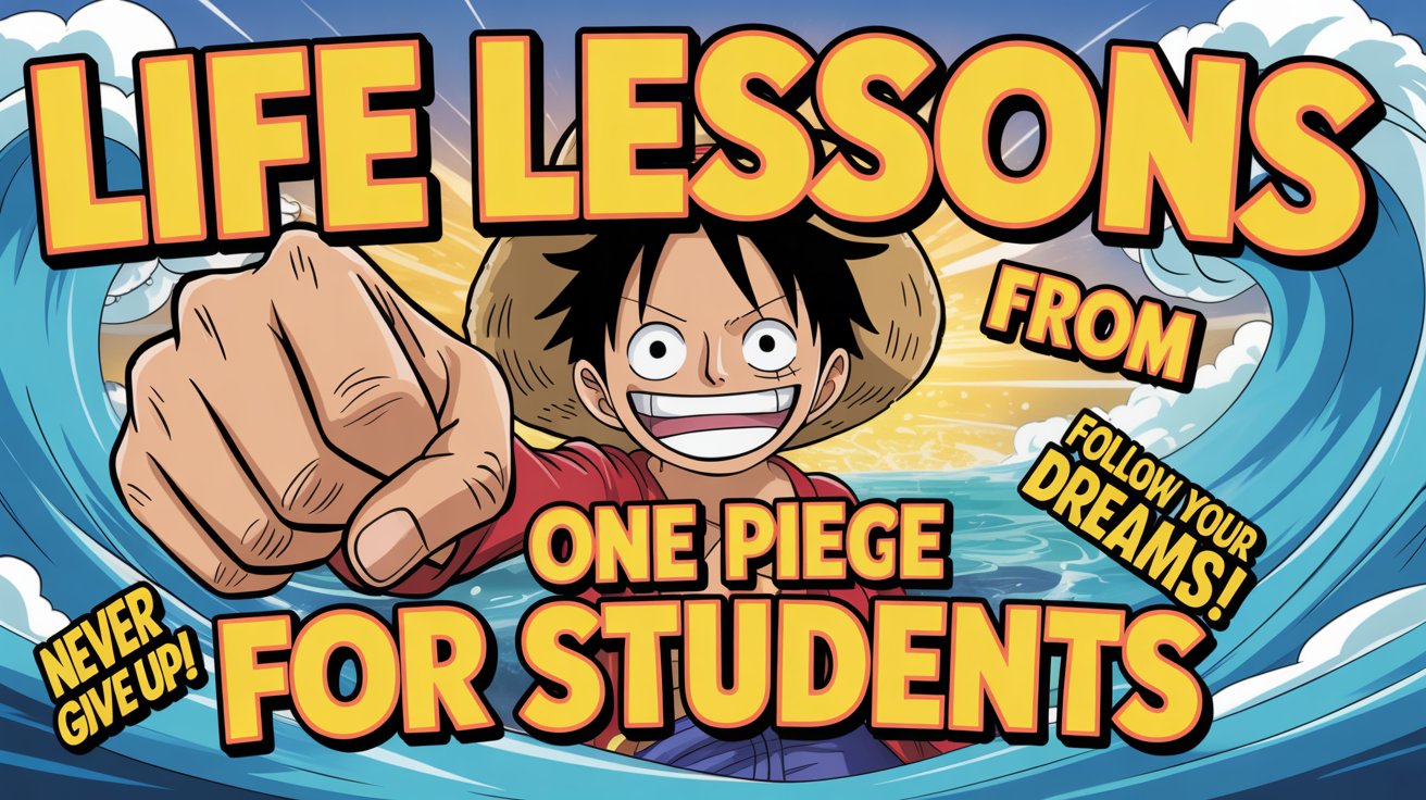 Life Lessons from One Piece for Students - Indian Anime Club