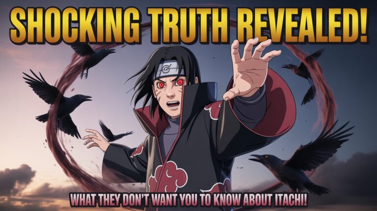 Why Itachi Uchiha Is One of the Best Written Characters in Anime ...